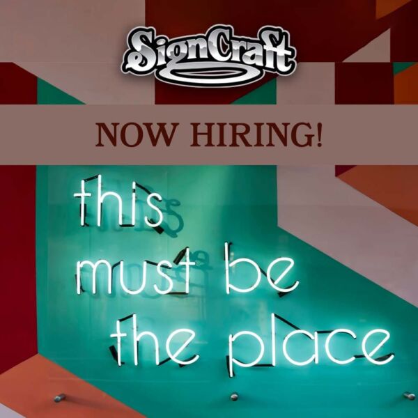 Now Hiring! Graphic Vinyl Installers - Full-Time - SignCraft